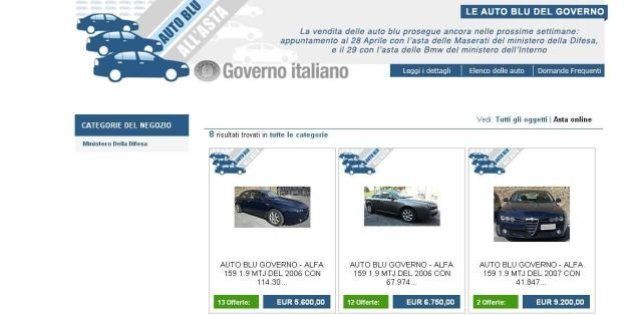 Auto blu del governo su ebay, cresce l'attesa per le 8 Maserati ...