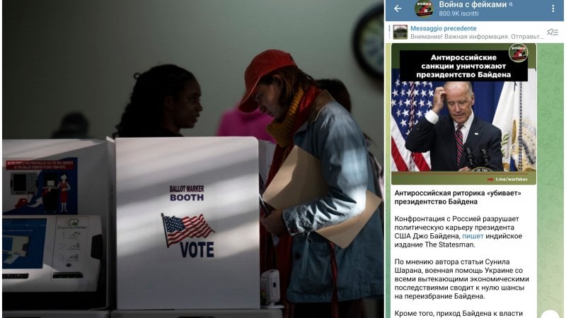Come la disinformazione russa interferisce sul voto in Usa sostenendo ...