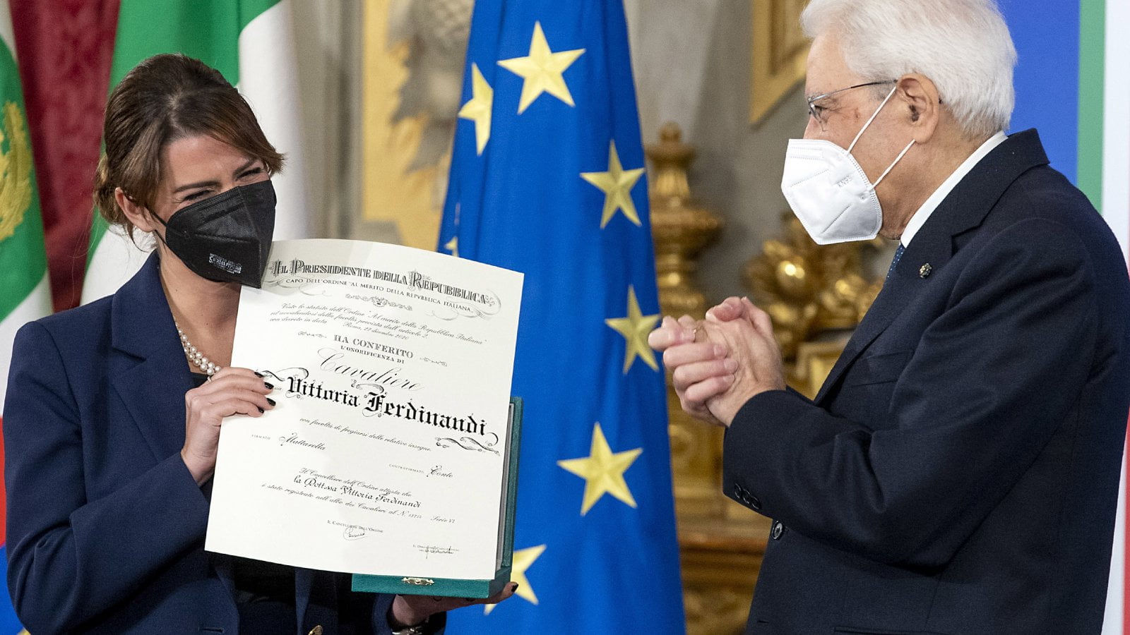 Vittoria Ferdinandi, un Cavaliere al Merito per il campo larghissimo a ...
