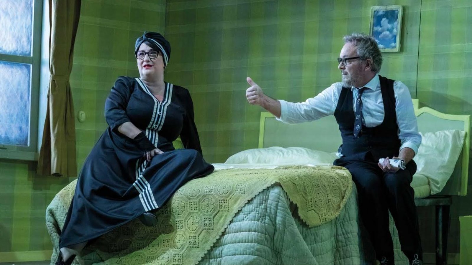 "Delirio a due". La sfida vinta di Nuzzo e Di Biase di un teatro che ...