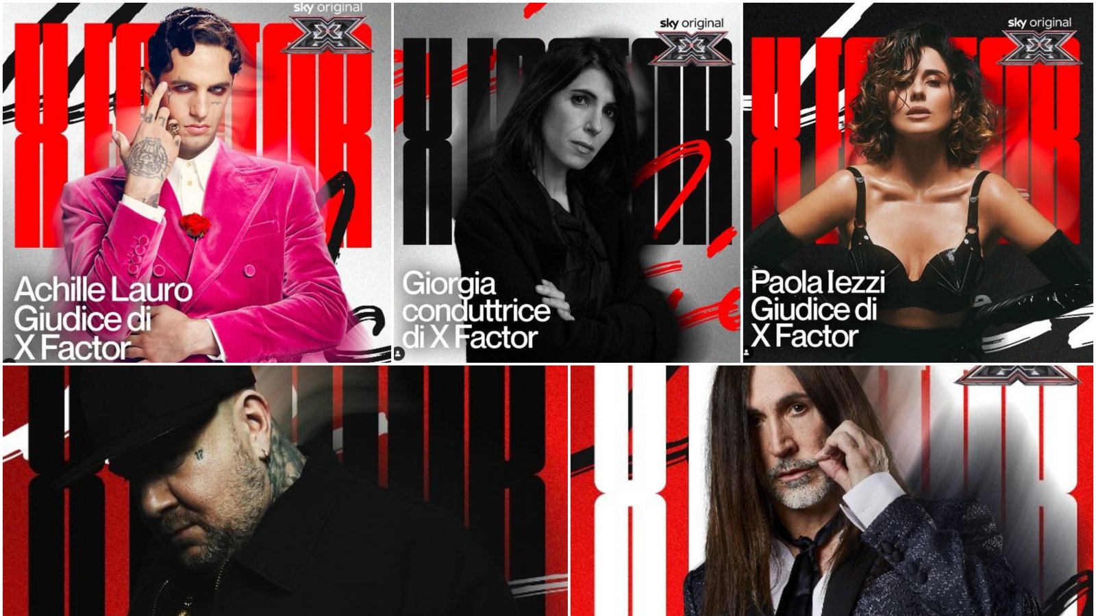 X Factor, si cambia. Conduce Giorgia, in giuria Achille Lauro, Manuel ...