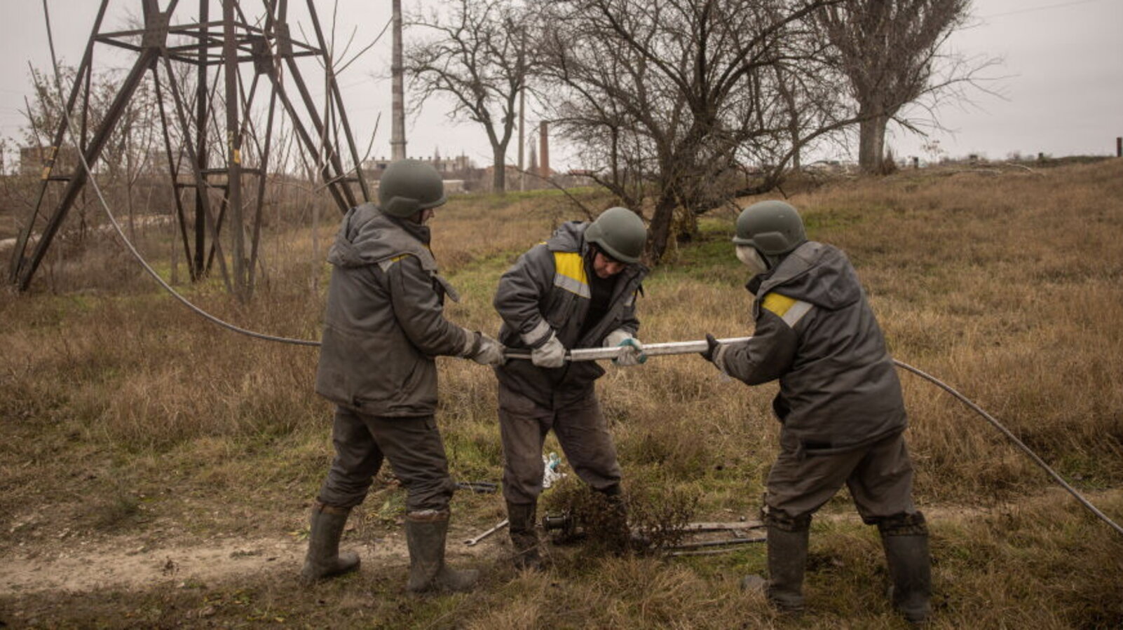In Ucraina è stata distrutta metà dell'infrastruttura energetica ...