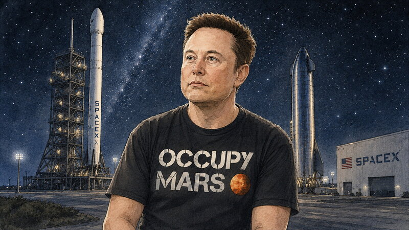 Il primo trilionario. Elon Musk si è stufato di un solo pianeta ...