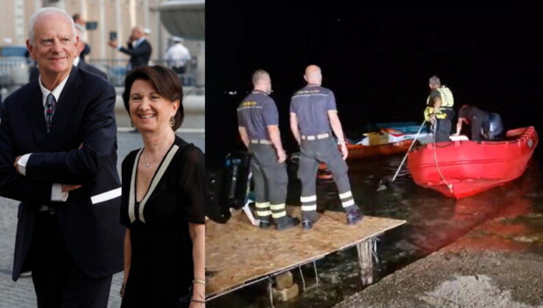 Ricerche senza sosta nel lago di Vico per Luigi Cavallari, marito della ...