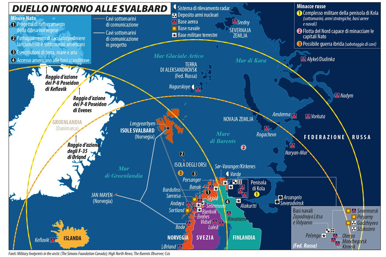 Nato contro Russia: duello alle Svalbard (Norvegia) - Limes