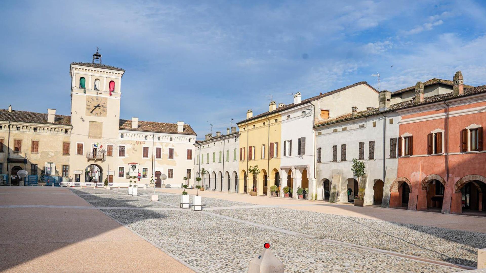 La piazza gonzaghesca di Rivarolo Mantovano riapre a febbraio ...