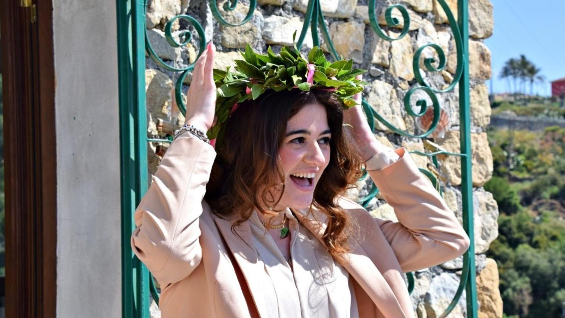 Victoria, neo laureata di Bordighera: “Io, super tifosa, con una tesi ...