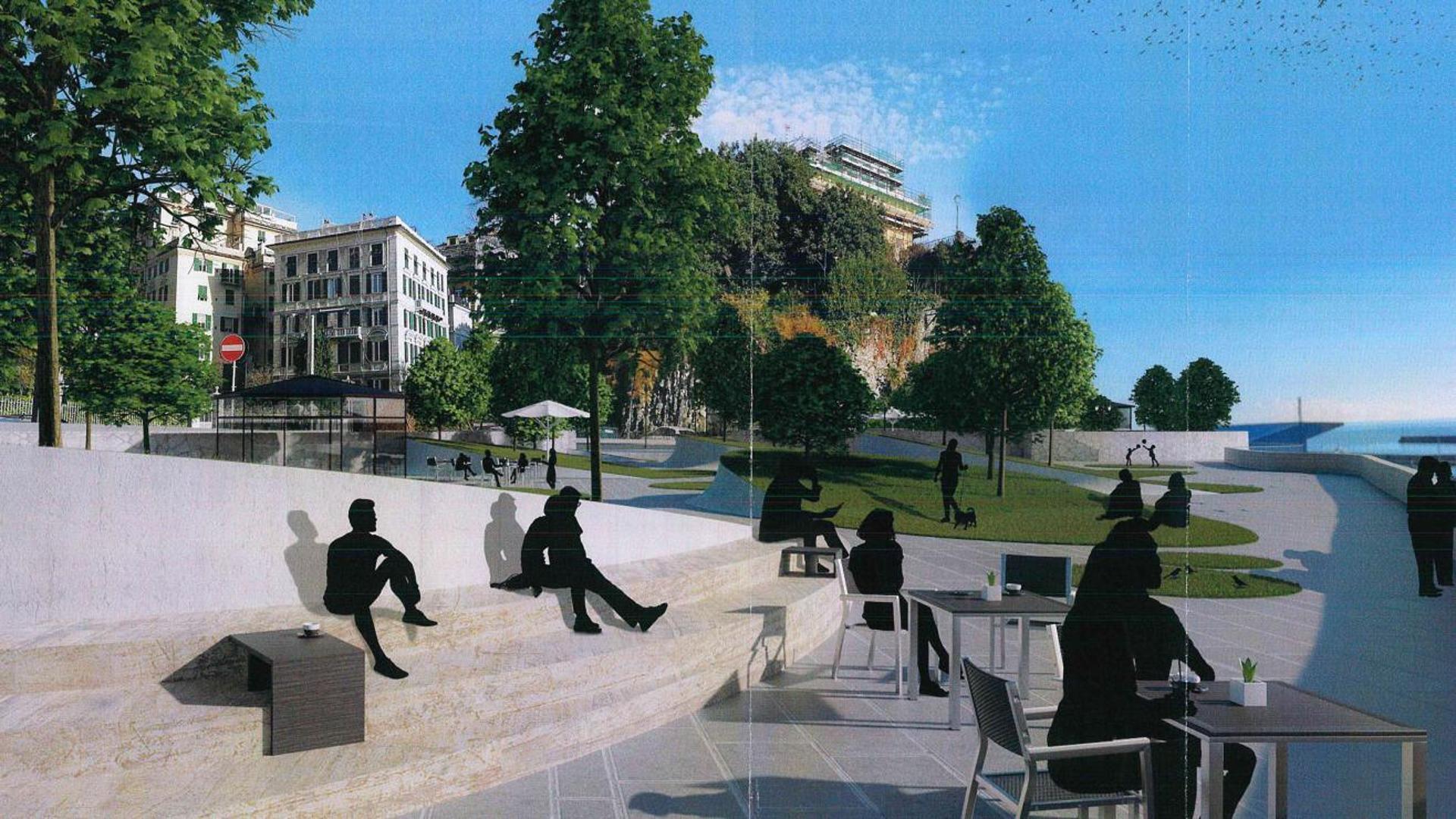 Genova, ecco il progetto per la riqualificazione della rotonda di ...