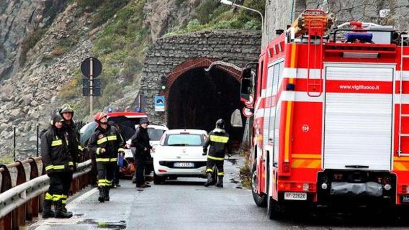 Nuova frana sulla strada delle gallerie, chiusa la Sestri-Moneglia - Il ...
