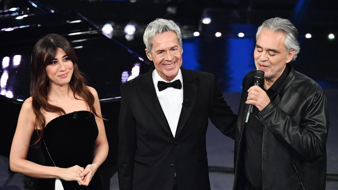 Sanremo 2019, Bocelli con il figlio e il passaggio del “Chiodo” - Il ...