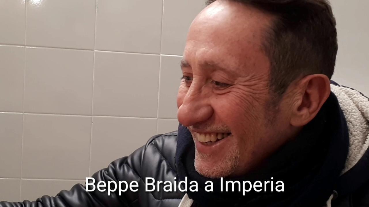 Beppe Braida a Imperia, grandi risate - Il Secolo XIX