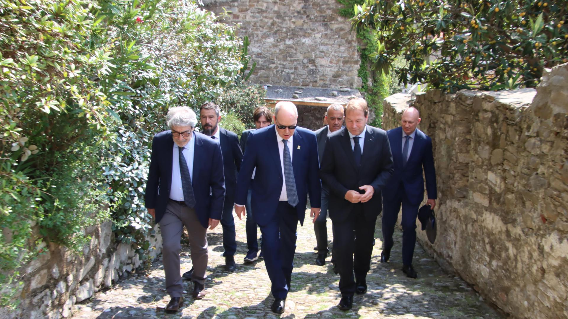 Alberto di Monaco a Dolceacqua: “500 anni di amicizia tra il Principato ...