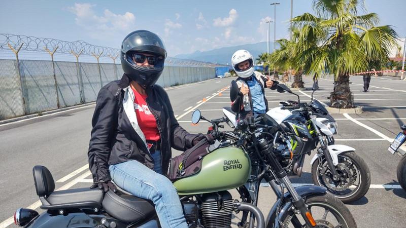 Daniela, motociclista a cinquant’anni: “A Genova per imparare le ...