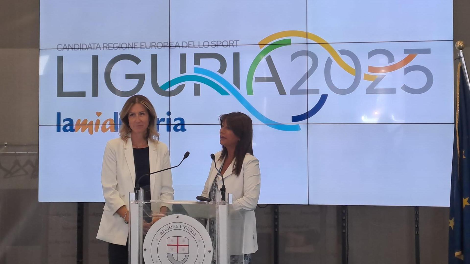 Liguria, presentati logo e candidatura a Regione europea dello sport ...