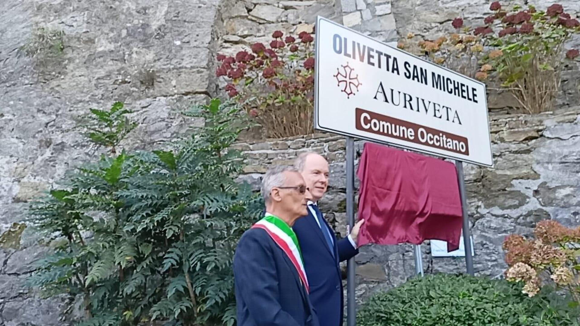 Il Principe Alberto di Monaco in visita a Olivetta San Michele - La Stampa