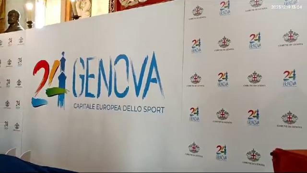 Genova, svelato il logo di Genova Capitale europea dello Sport 2024 ...