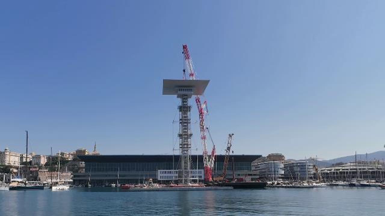 Nuova Torre piloti di Genova, varata la copertura - Il Secolo XIX
