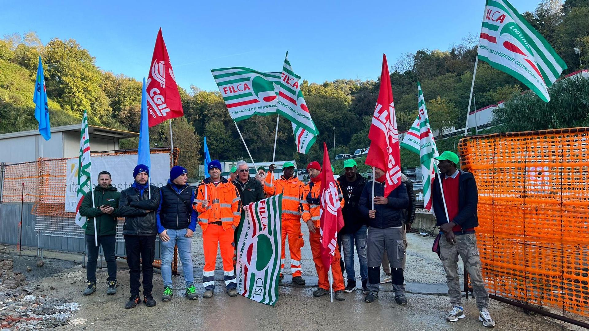 Variante Aurelia alla Spezia, lavoratori in sciopero: “Pagare gli ...
