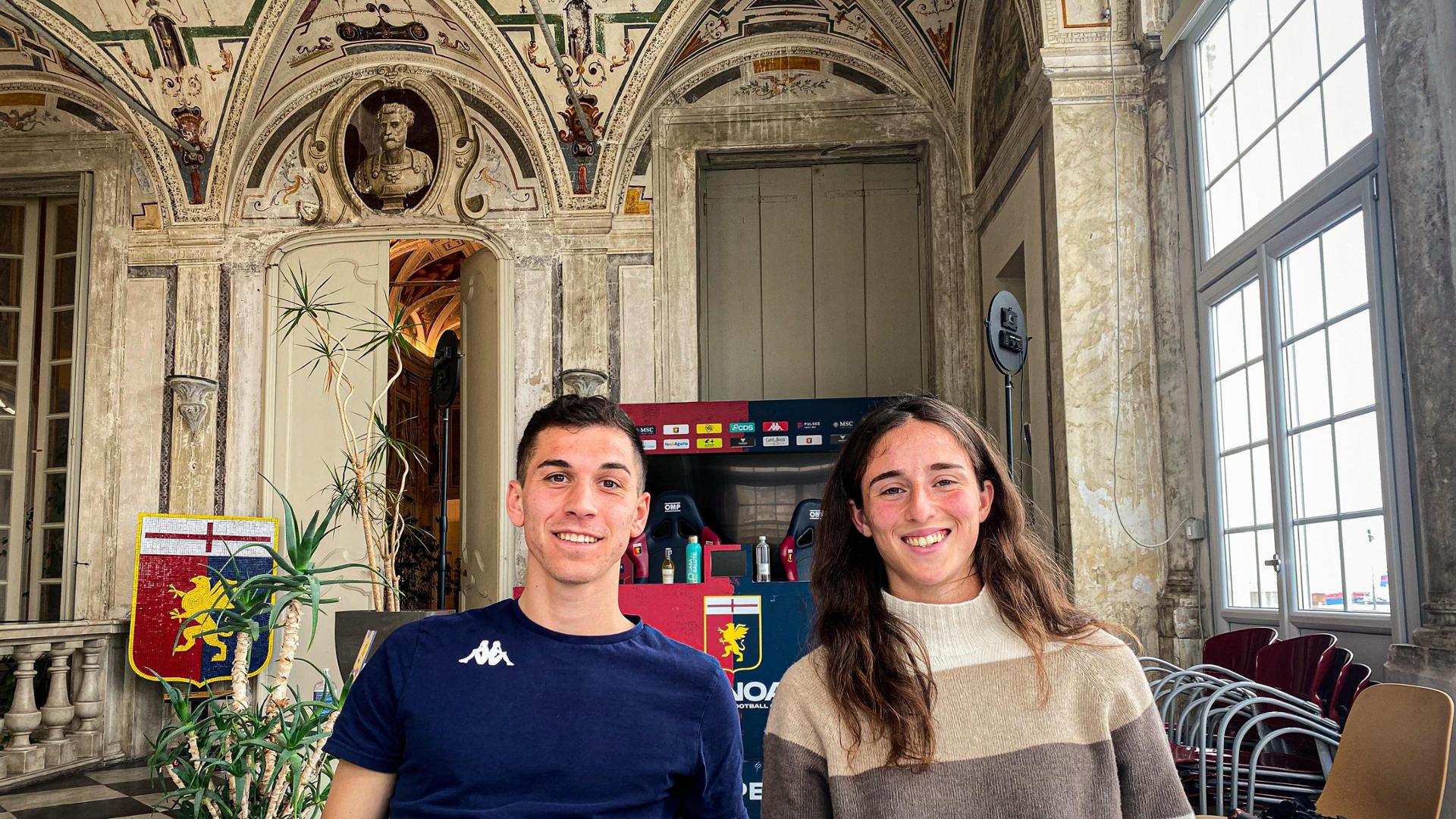 Massa e Masini, cuori forti rossoblù: “Il Genoa è casa nostra” - Il ...
