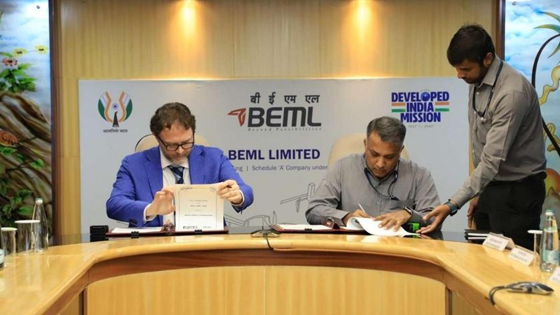 Beml Ltd. and Dragflow S.R.L., Italy forge strategic partnership to ...