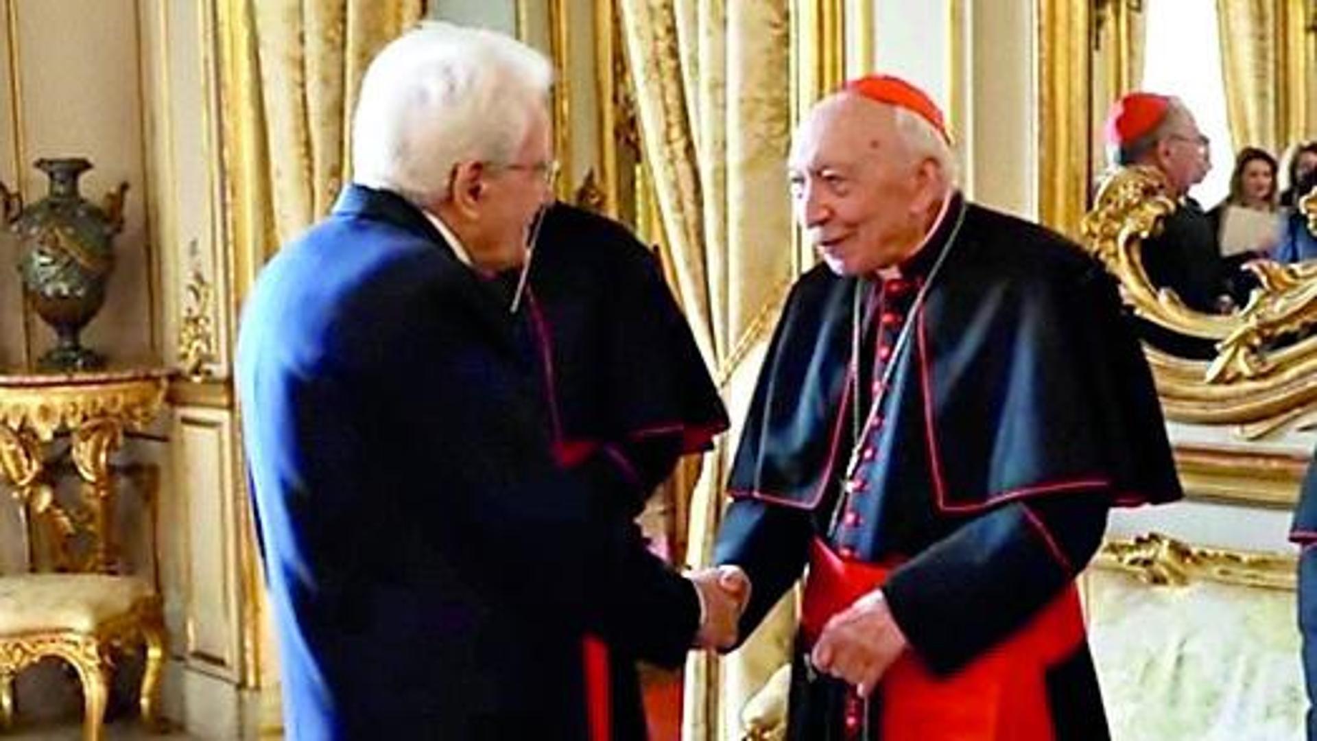 Il cardinale spezzino Acerbi a colazione con Mattarella - Il Secolo XIX