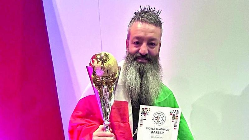 Savona, boom dei parrucchieri da uomo: Federico Antonelli è campione ...