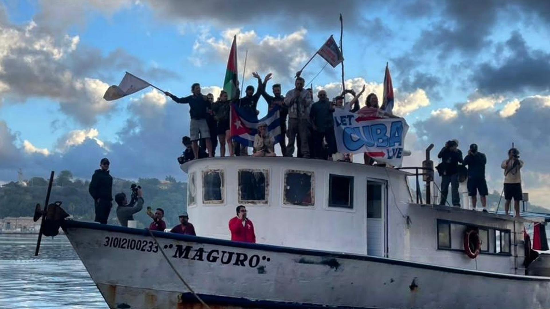 Sbarca a Cuba la Flotilla. A bordo anche il camallo genovese Josè Nivoi ...