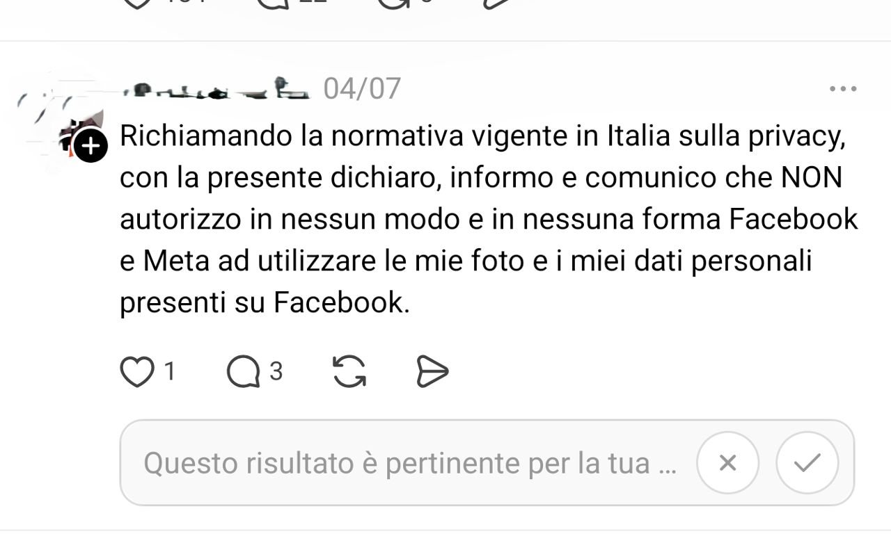 Tornano i post sul Non Autorizzo, perché sono falsi e perché sono ...