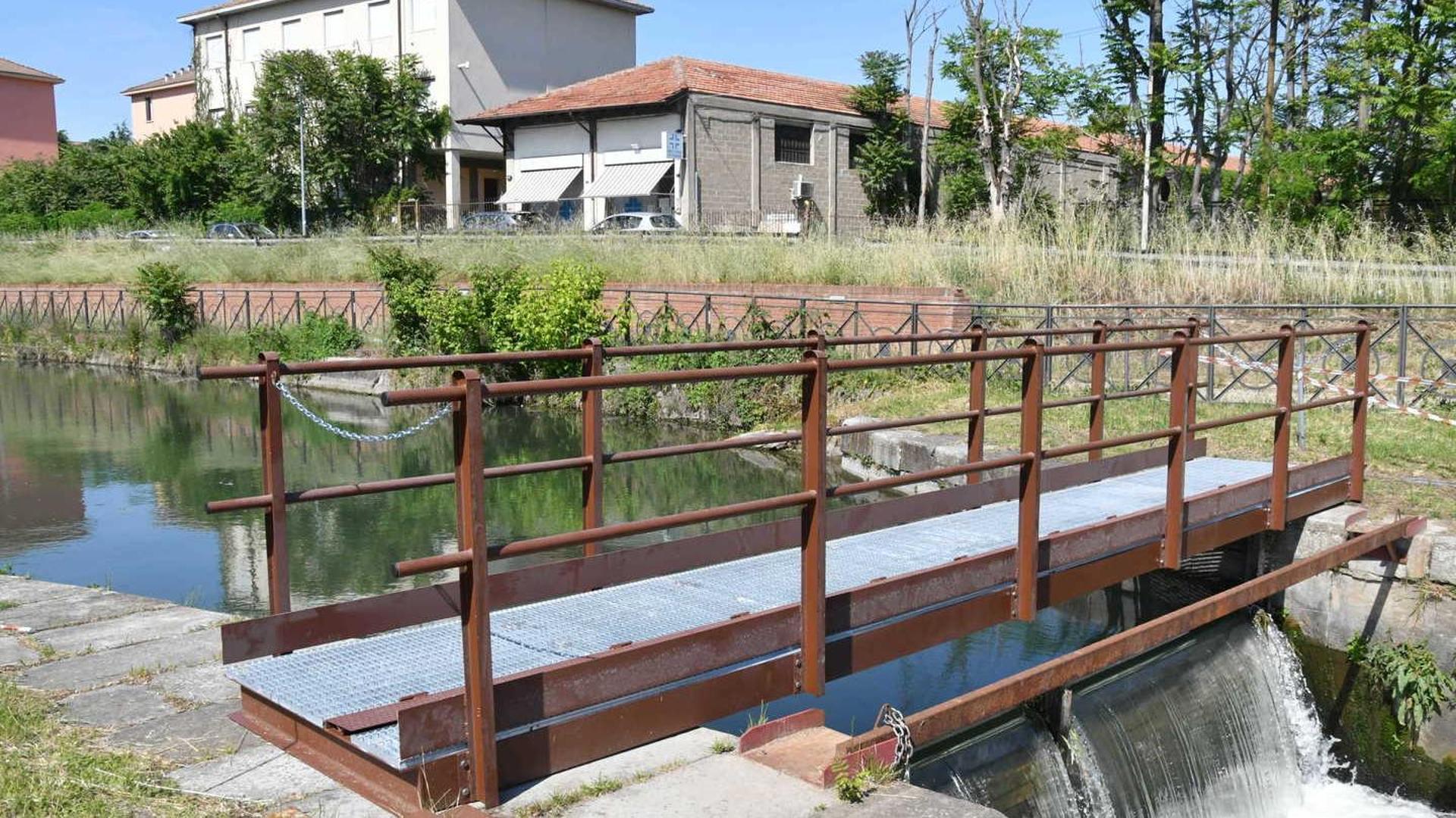 Nuova passerella sul Naviglio alla chiusa di viale Sicilia - La ...