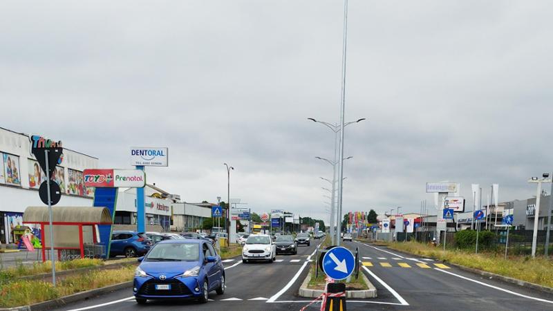Cantiere al traguardo sulla strada dei Giovi Ora lavori alle aiuole ...