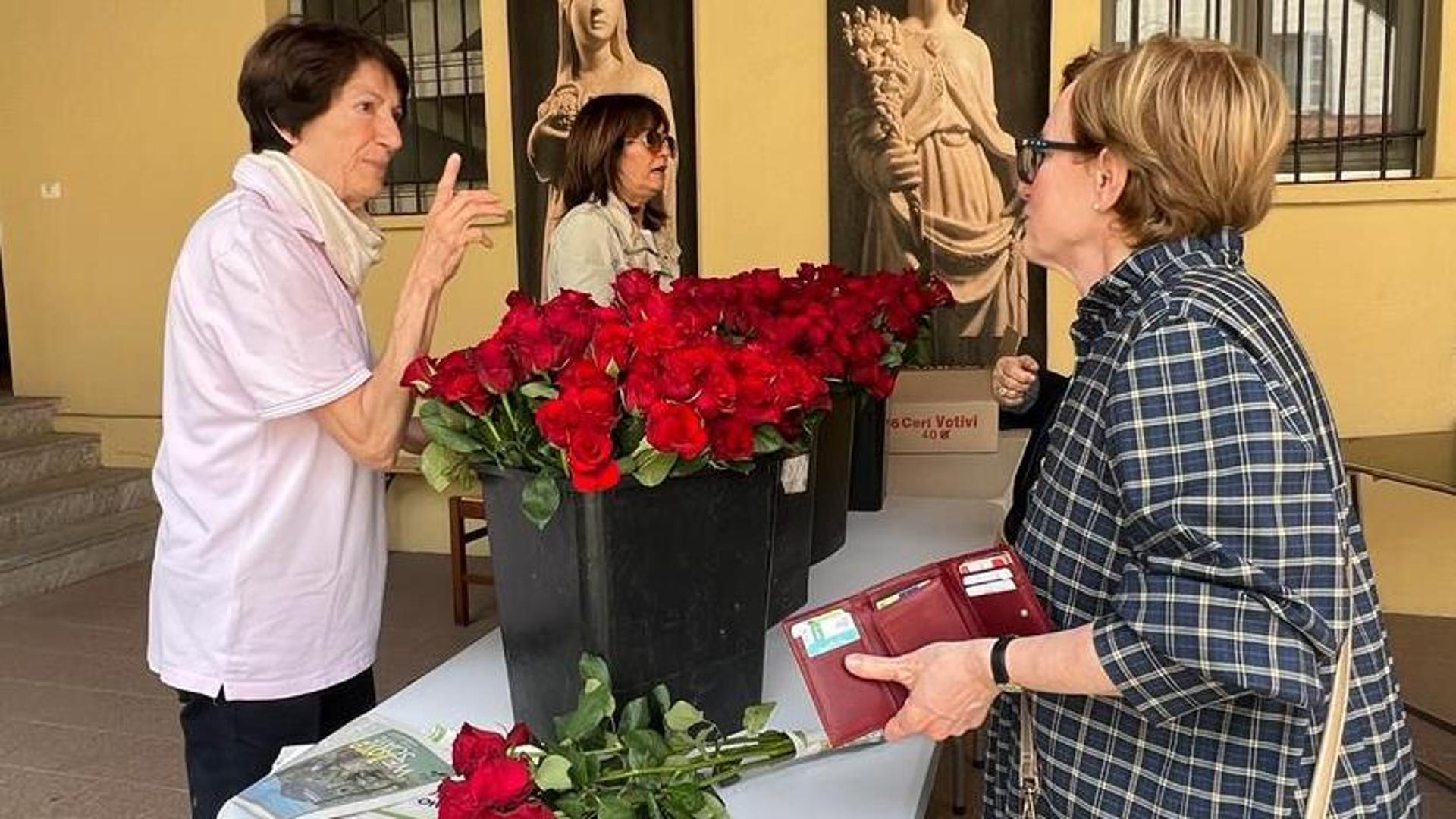 Pavia, rose e preghiere per Santa Rita. «Supereremo i 20mila fedeli ...