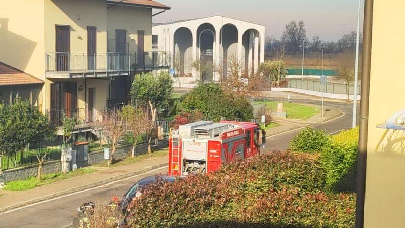 Vigili del fuoco in via Angelo Ferrari a Pavia - La Provincia Pavese