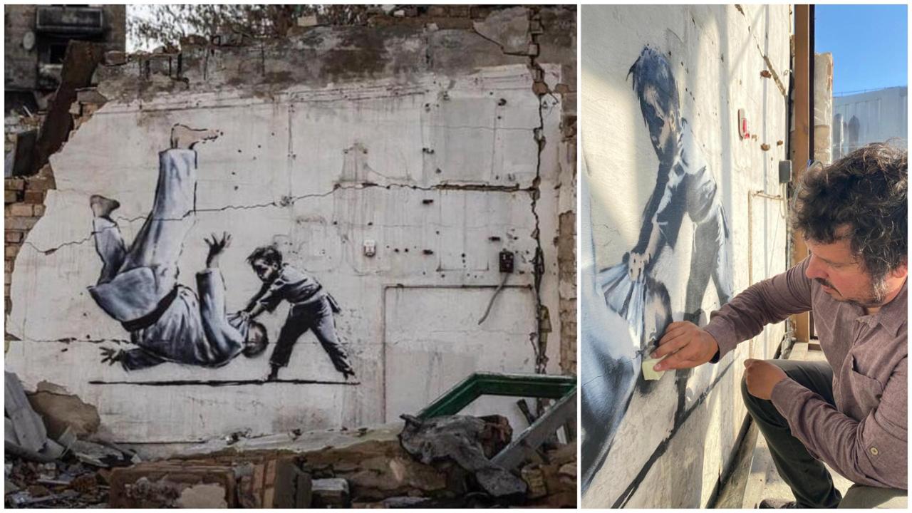 Banksy, il restauratore pavese: «Dietro le sue opere c’è più di una ...
