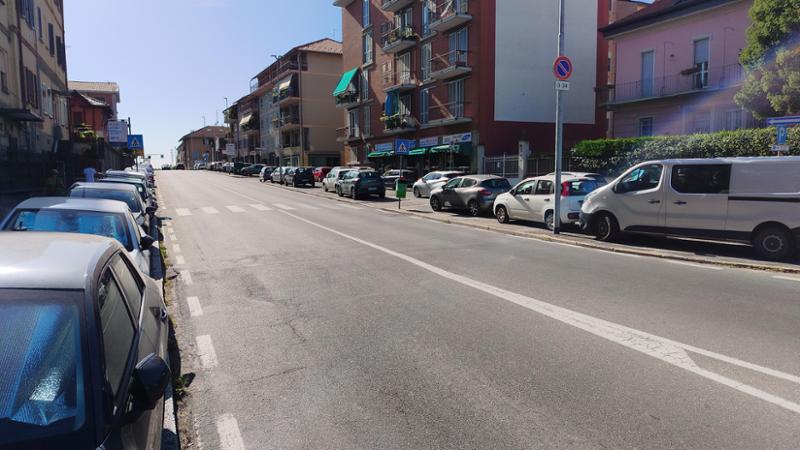 Via Riviera, altre due bike lane tra Pavia ovest e la stazione - La ...