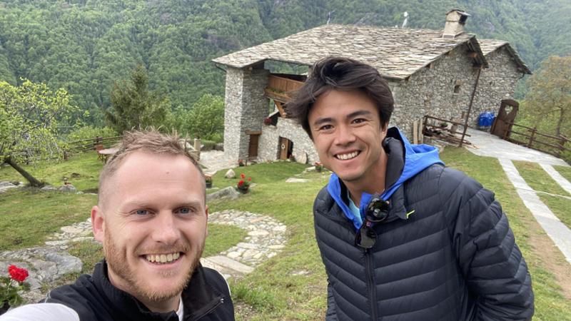 Il tennista Taro Daniel in vacanza a Locana scopre la Valle Orco - La ...