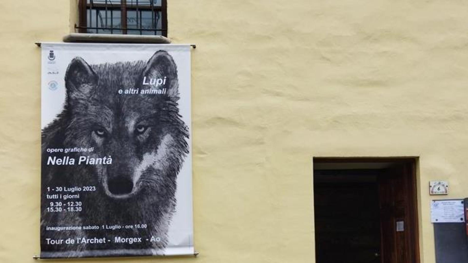 La maniera nera e i lupi dell’artista Nella Piantà in mostra a Morgex ...