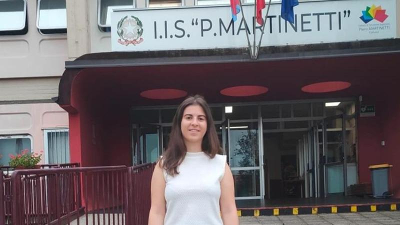 Jennifer, esame da 100 al Martinetti di Caluso, e ora il Poli a Torino ...