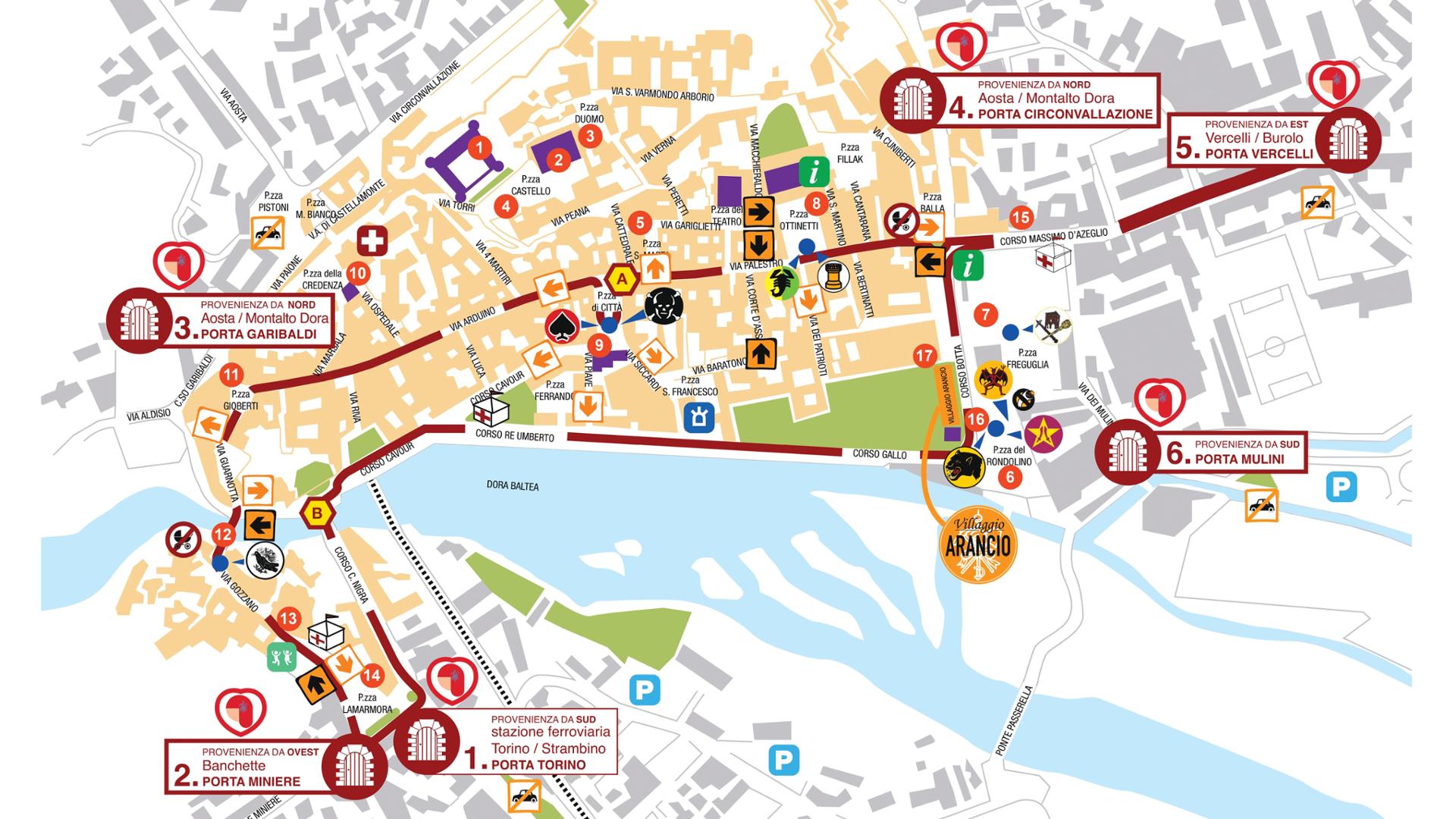 Storico Carnevale di Ivrea, tutto quello che c’è da sapere – La mappa ...