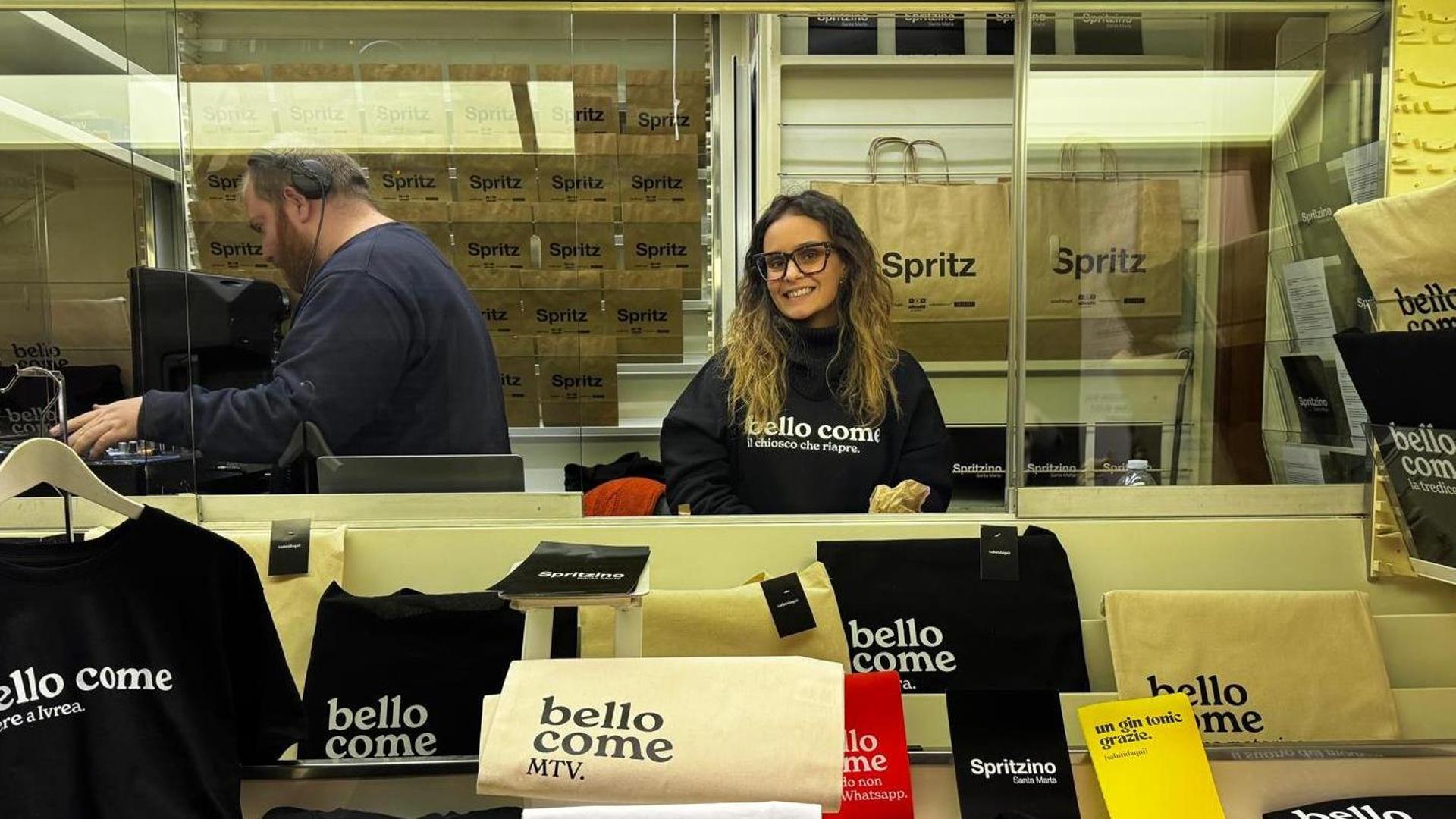 Ivrea, in piazza Santa Marta rinasce l’ex edicola: tra sinergie e idee ...