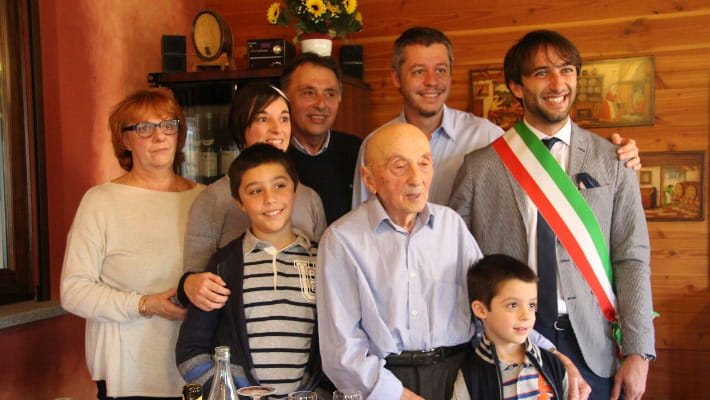 Addio a Giovanni Battista Calvi morto di crepacuore a 106 anni per non ...