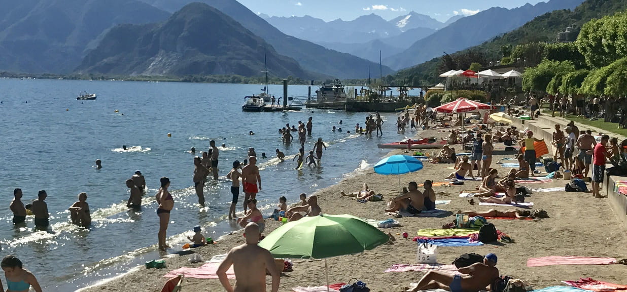 Da mercoledì 3 giugno riaprono le spiagge di laghi e fiumi del Piemonte ...