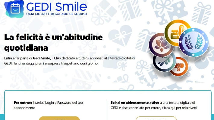 Per gli abbonati digitali nasce Play & Win. L’iniziativa di Gedi: se ...