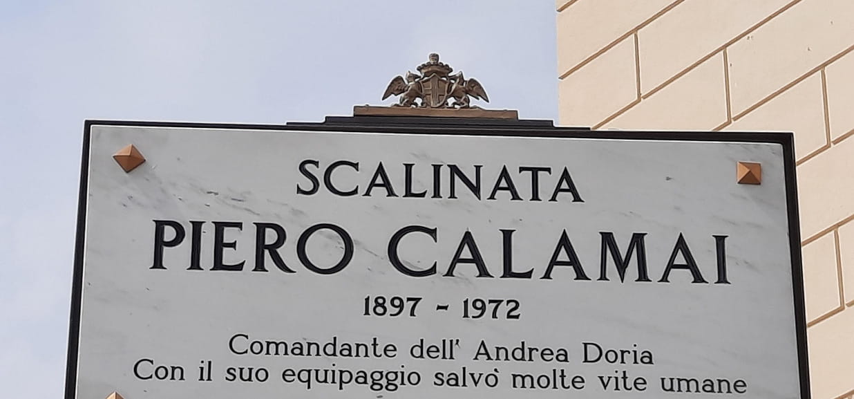 Andrea Doria, la scalinata più bella di Genova intitolata a Piero ...