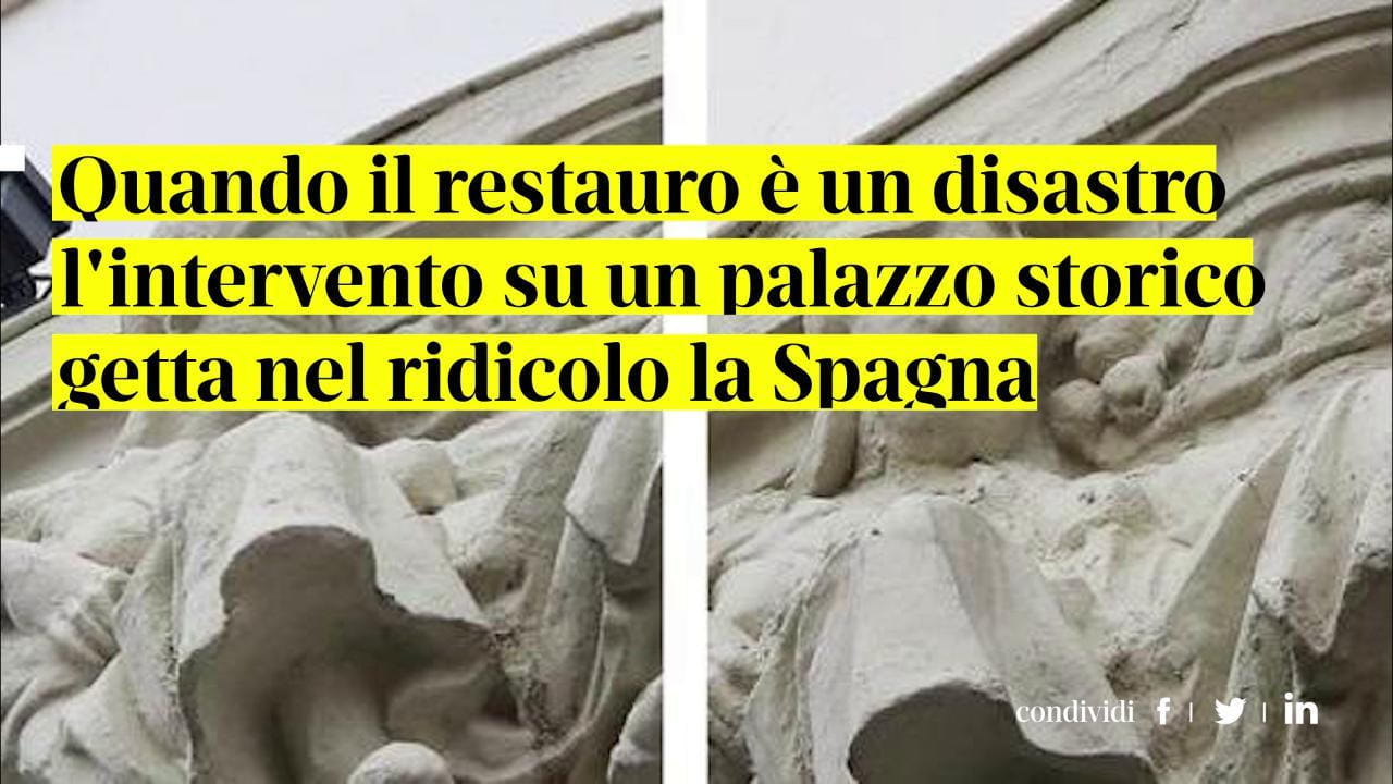 Quando il restauro è un disastro: l'intervento su un palazzo storico a ...