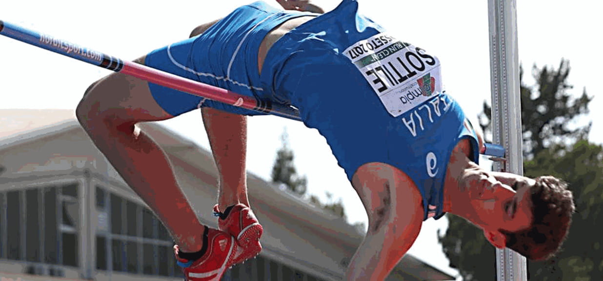 Stefano Sottile campione italiano di salto in alto Under 23 - La Stampa