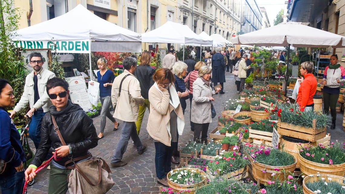 Flor, oggi e domani il centro è un grande giardino fiorito - La Stampa