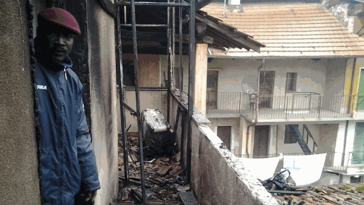 Casa distrutta dalle fiamme, gara di solidarietà a Gozzano - La Stampa