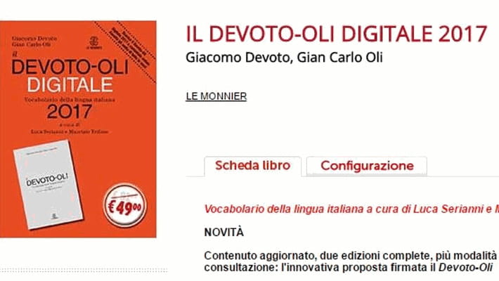 “Il nuovo Devoto-Oli è rivolto anche a chi cerca le parole online” - La ...