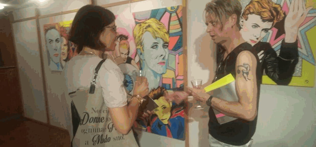 David Bowie, l’omaggio dell’Ariston di Sanremo con opere rock, pop e ...