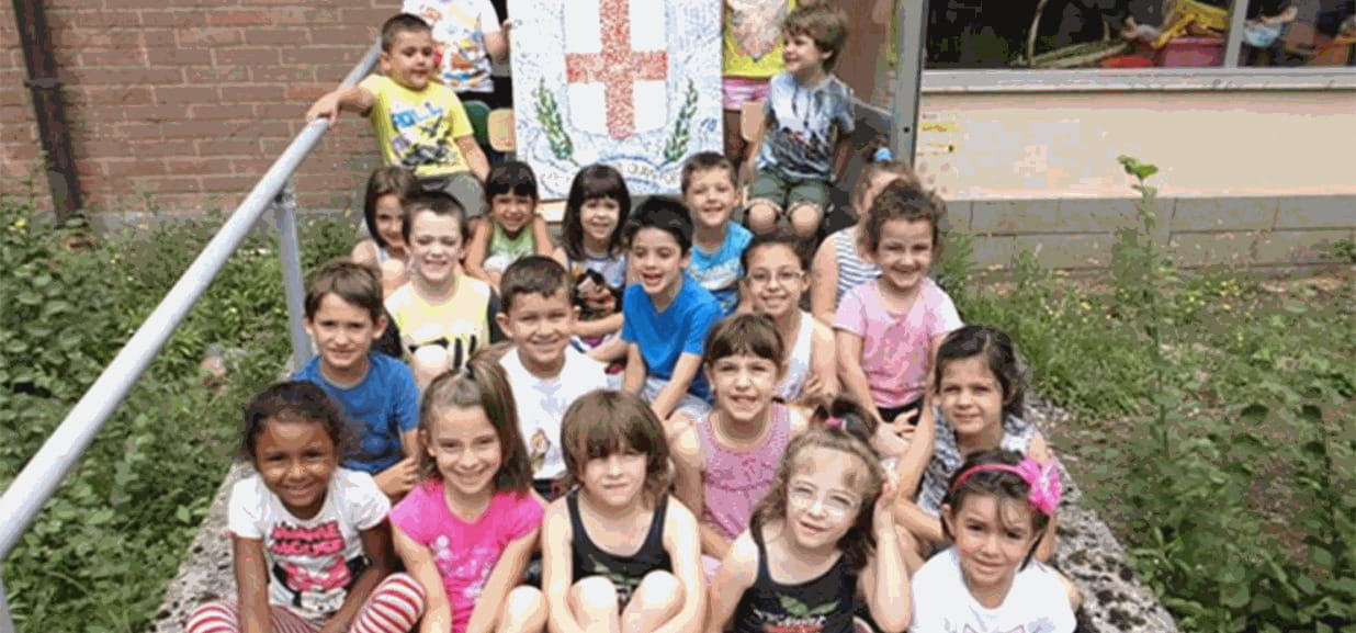 Lo stemma della città di Vercelli disegnato dai bambini dell’asilo ...